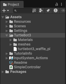 ROS2とUnityの連携 - URDFのインポートと簡易シミュレーション