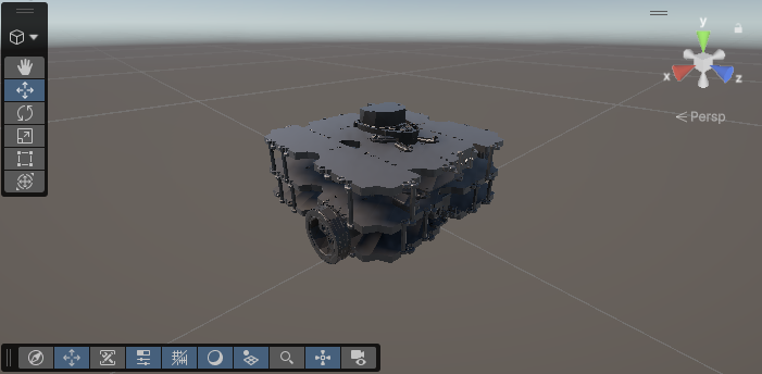 ROS2とUnityの連携 - URDFのインポートと簡易シミュレーション